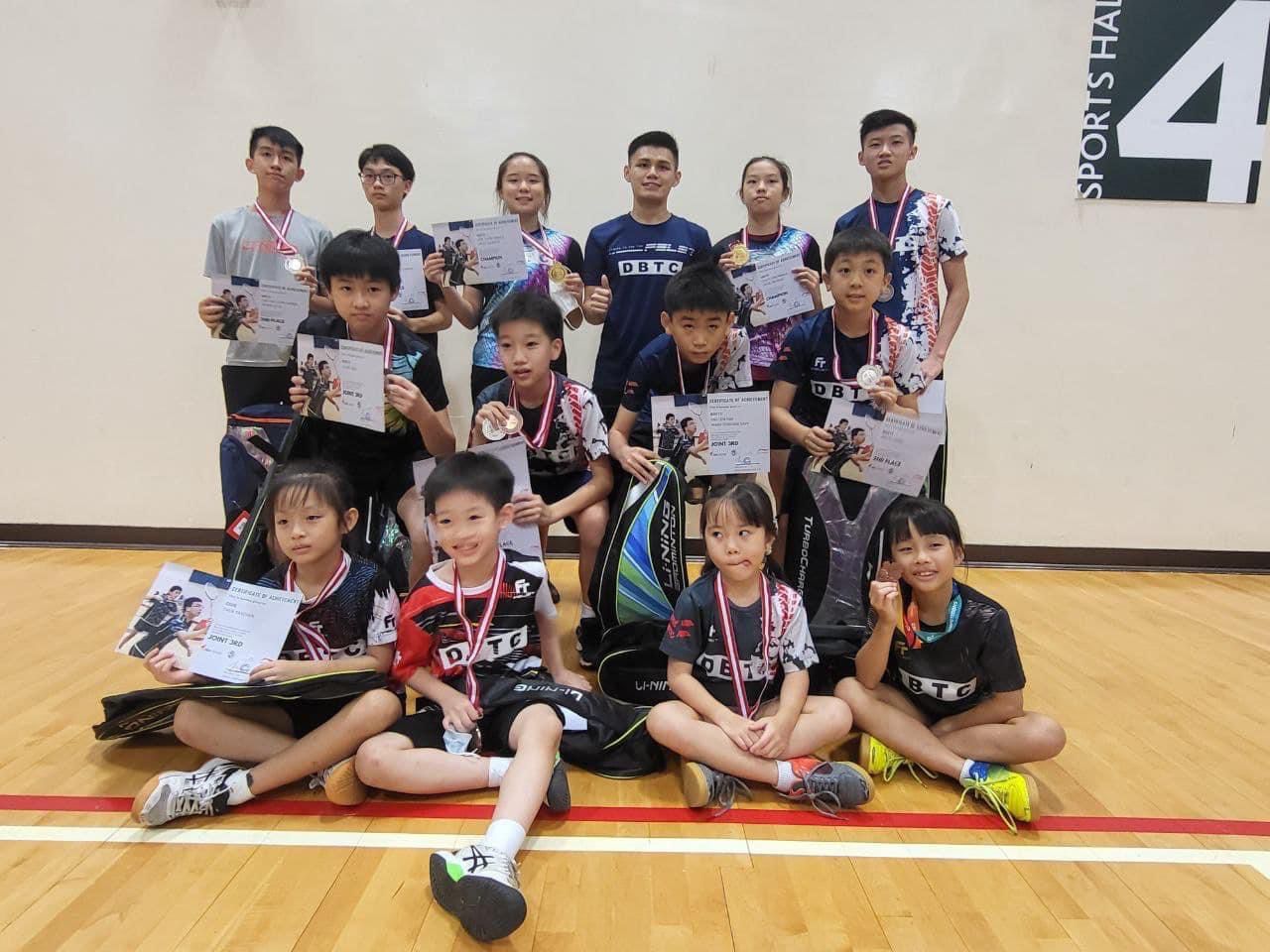 2022 DBTC BADMINTON PLAYER ACHIEVEMENT | DBTC