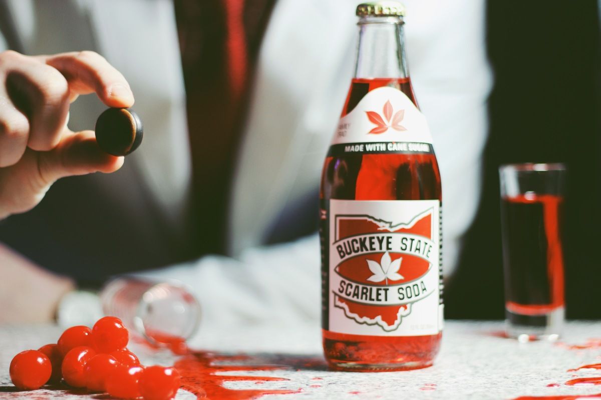 Buckeye State Scarlet Soda from Ohio