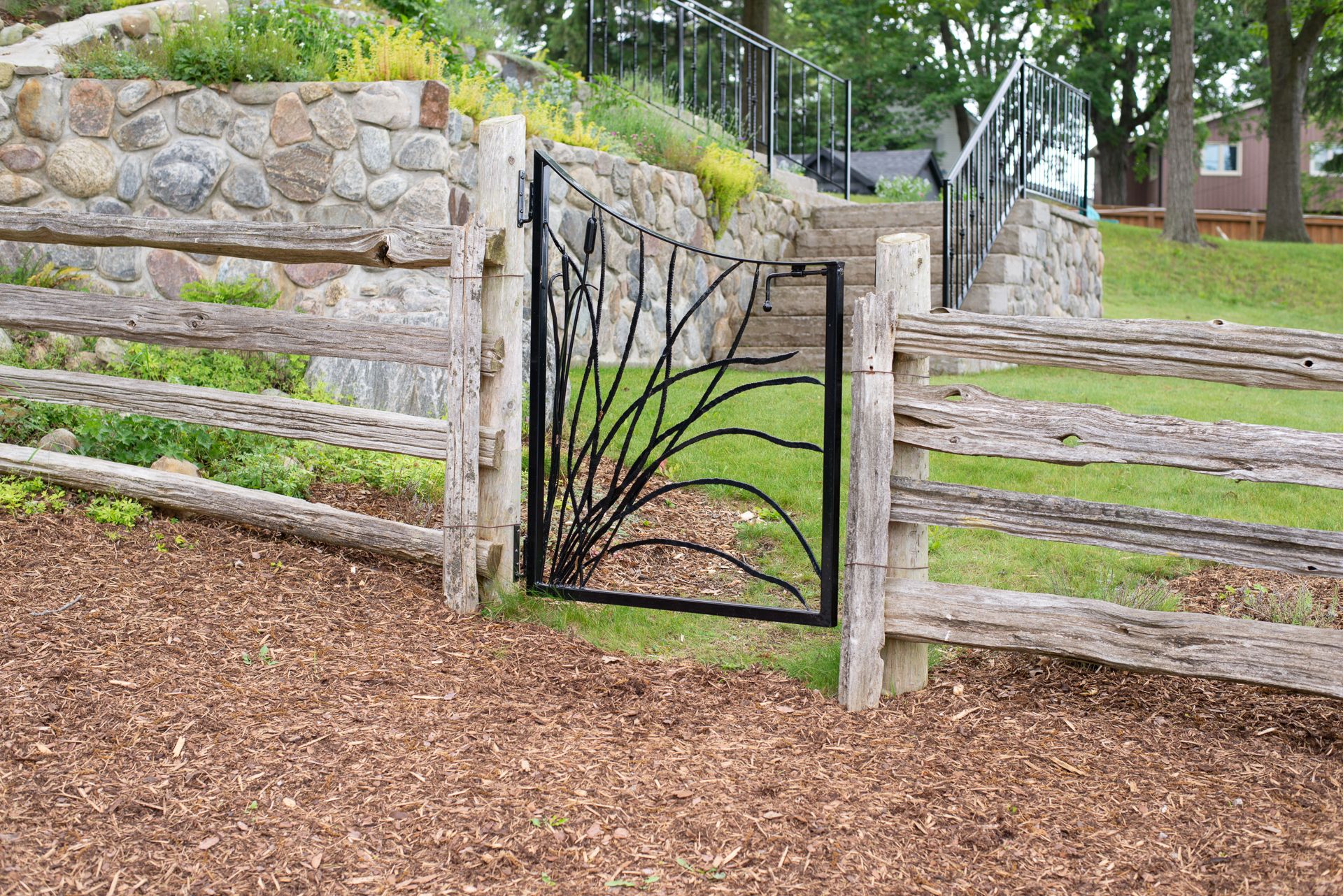 Stone Stairway and Retaining Wall Project | Cobble Design