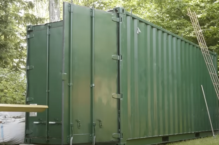 How To Turn A Shipping Container into a Dry Storage Container Pantry