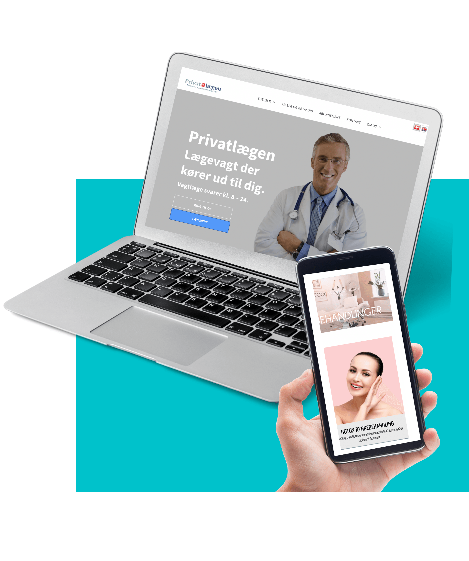 Hjemmeside Design | Gode priser og ingen binding | Markezi Aps