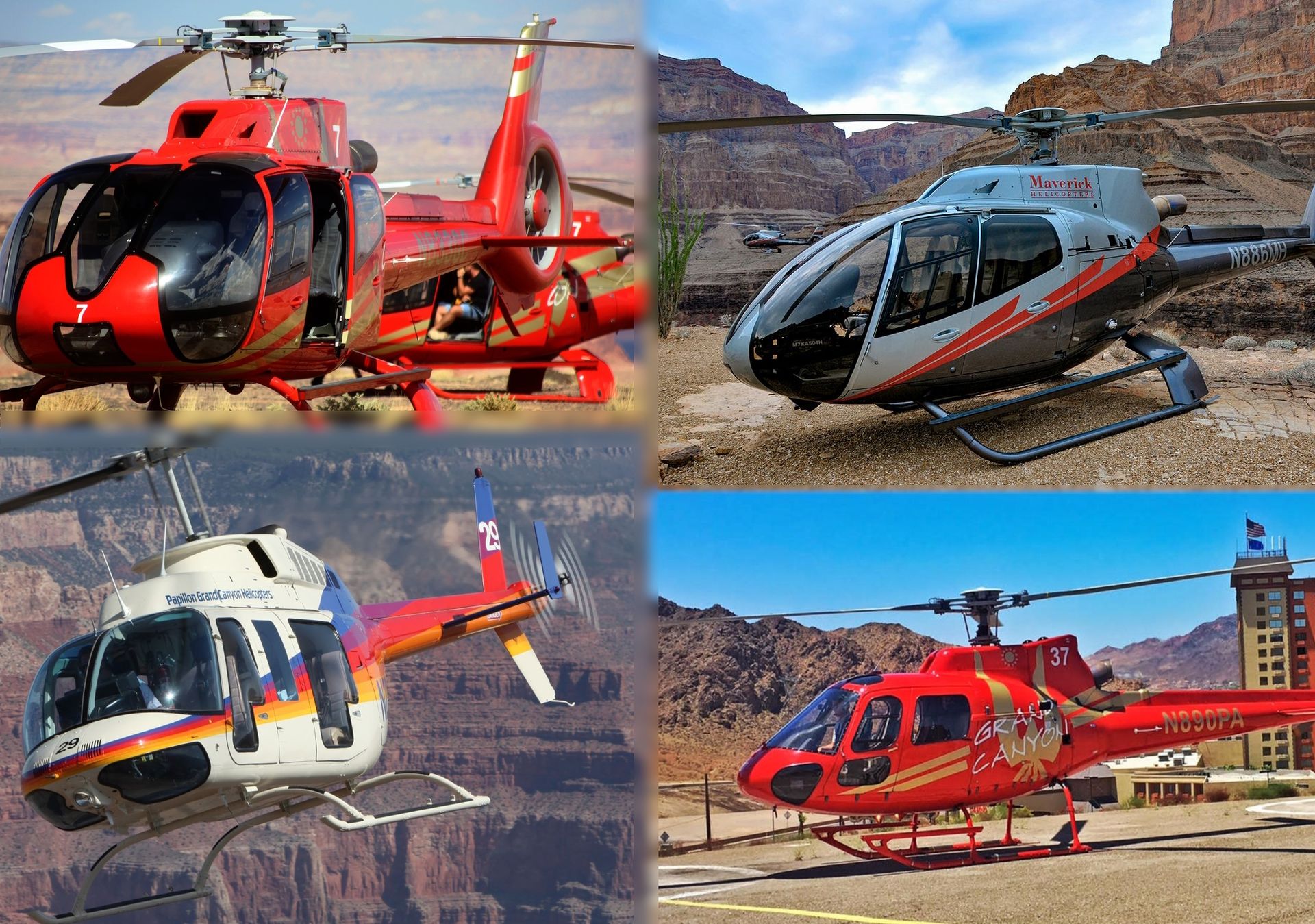 Who is better? Papillon Helicopters or Maverick Helicopters