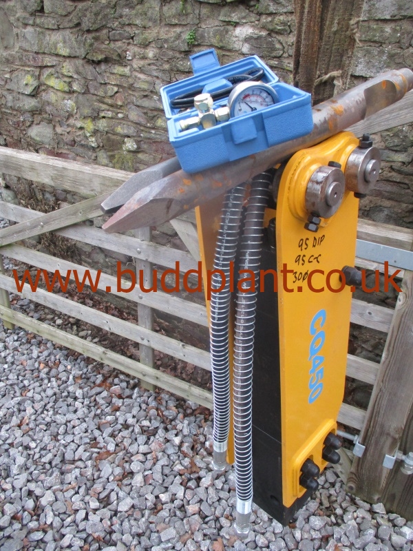 ARROWHEAD HYDRAULIC POST KNOCKER/BREAKER TO SUIT MICRO DIGGERS, MINI ...