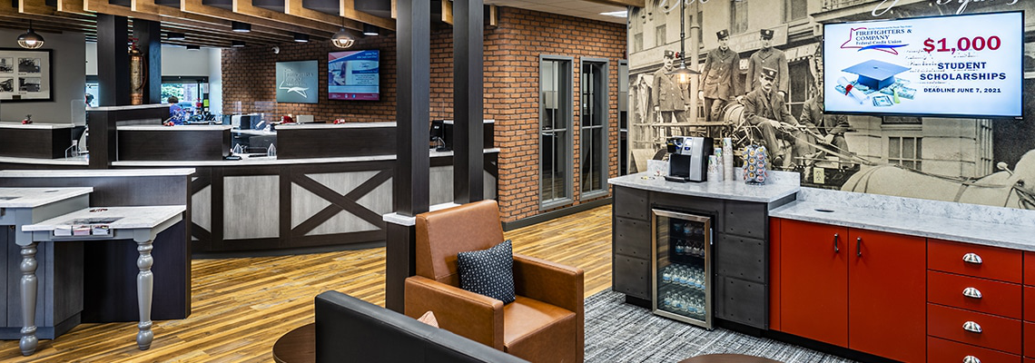 Firefighters & Company Federal Credit Union | K4 Architecture + Design