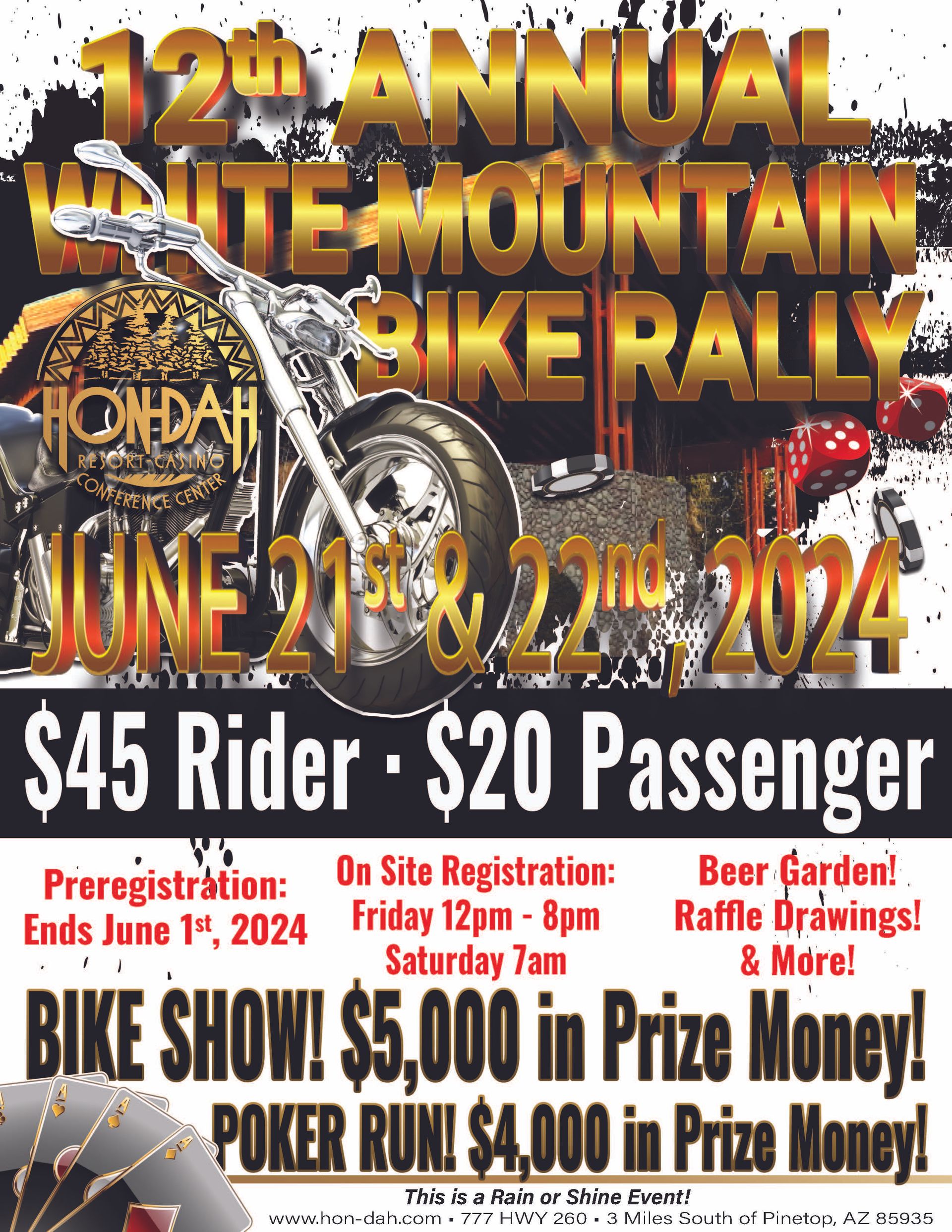 White Mountain Bike Rally 2024