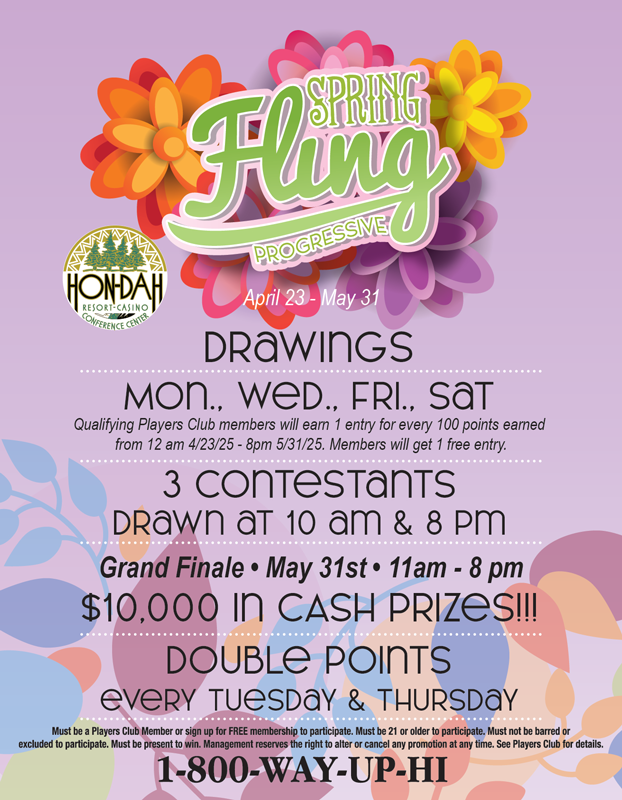 SPRING FLING PROMOTION