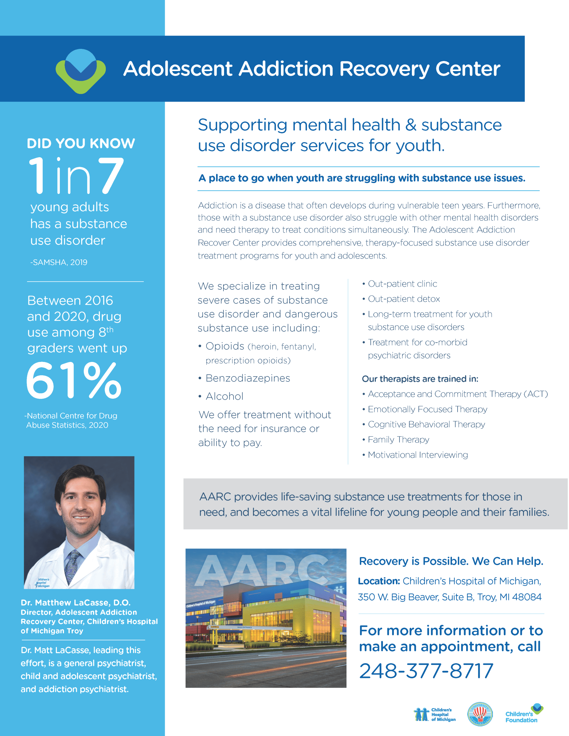 News Introducing The Adolescent Addiction Recovery Center