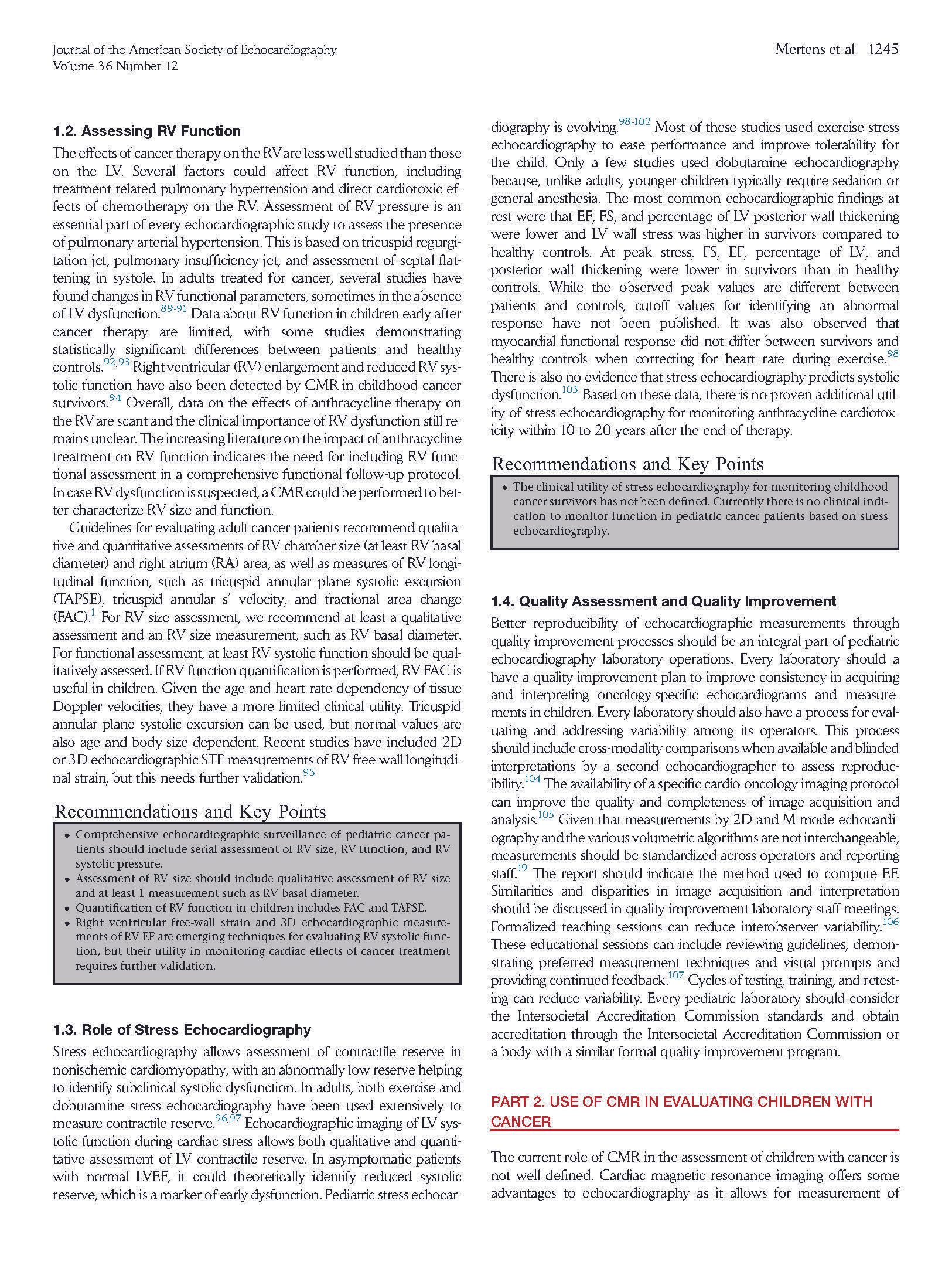 Multimodality Imaging for Cardiac Surveillance of Cancer Treatment in ...