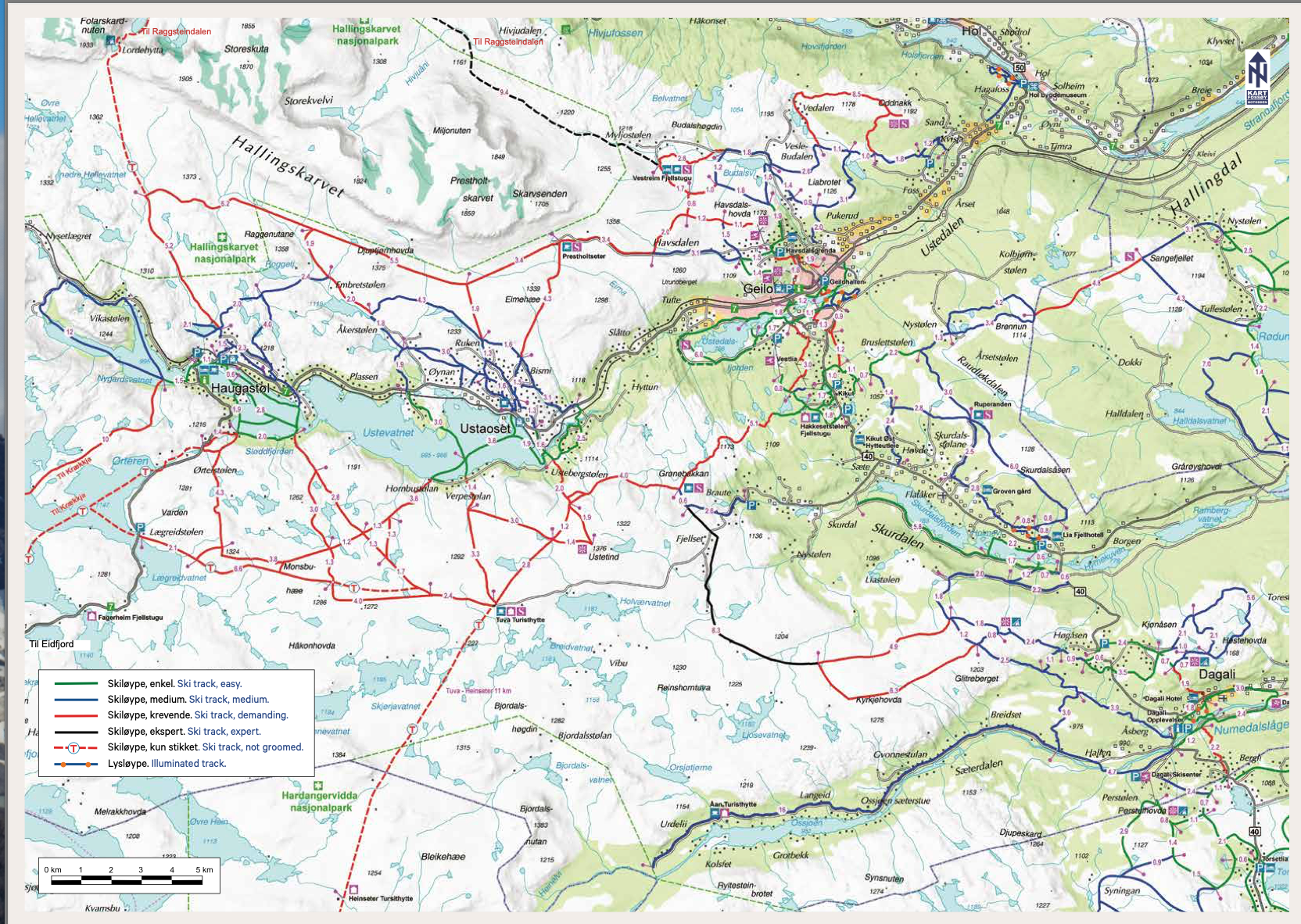 GoXski - Information about cross country skiing in Geilo, Norway