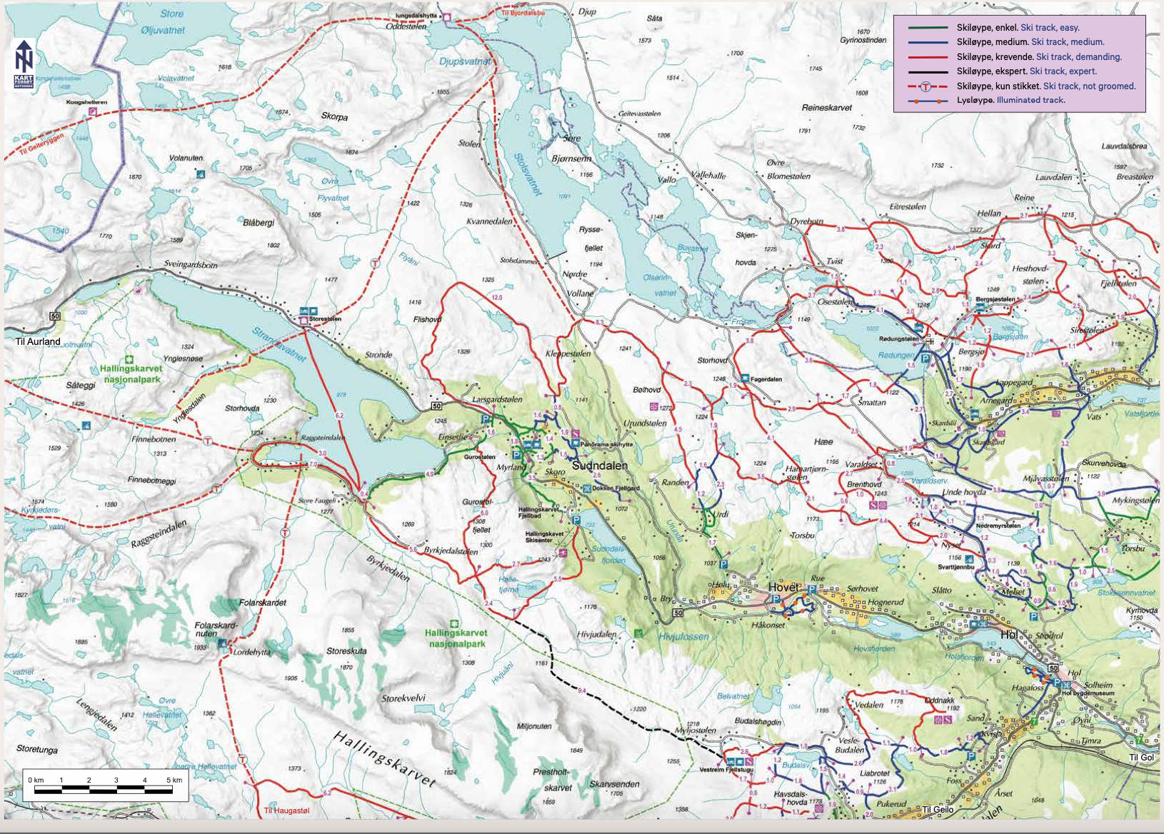 GoXski - Information about cross country skiing in Geilo, Norway