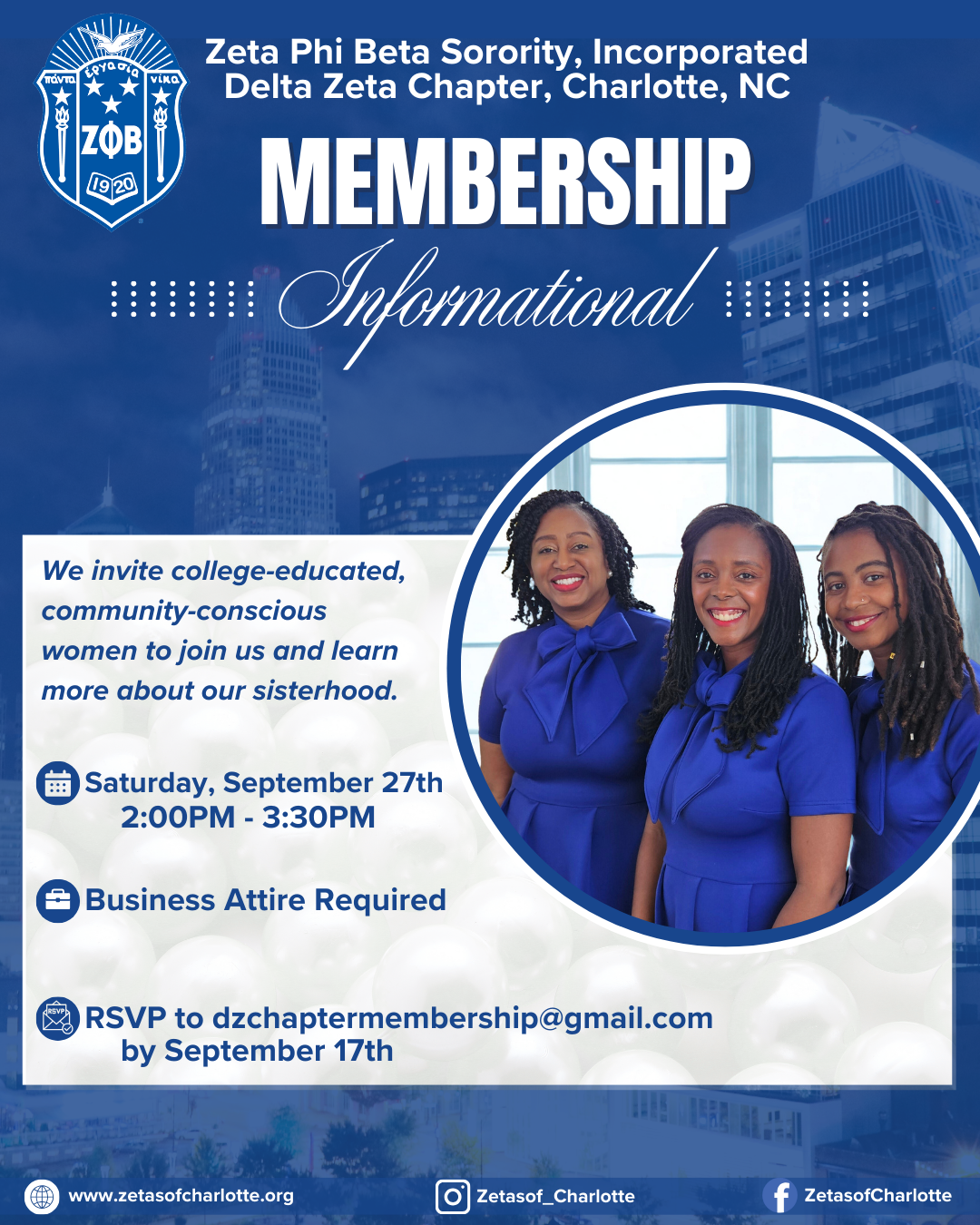 Zeta Phi Beta Sorority, Inc. - Delta Zeta Chapter