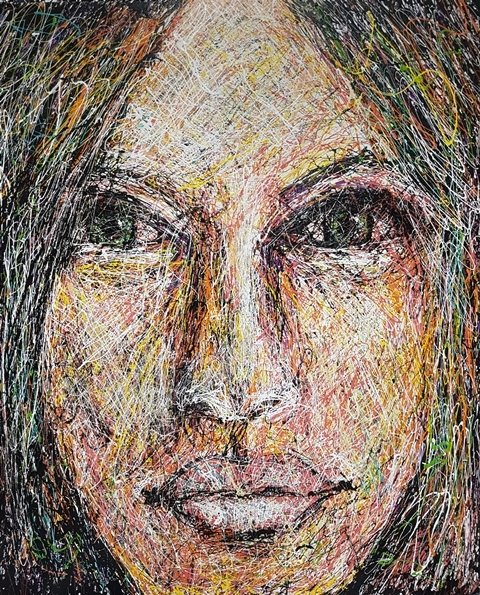 Judy van Meteren Dripping Art Paintings