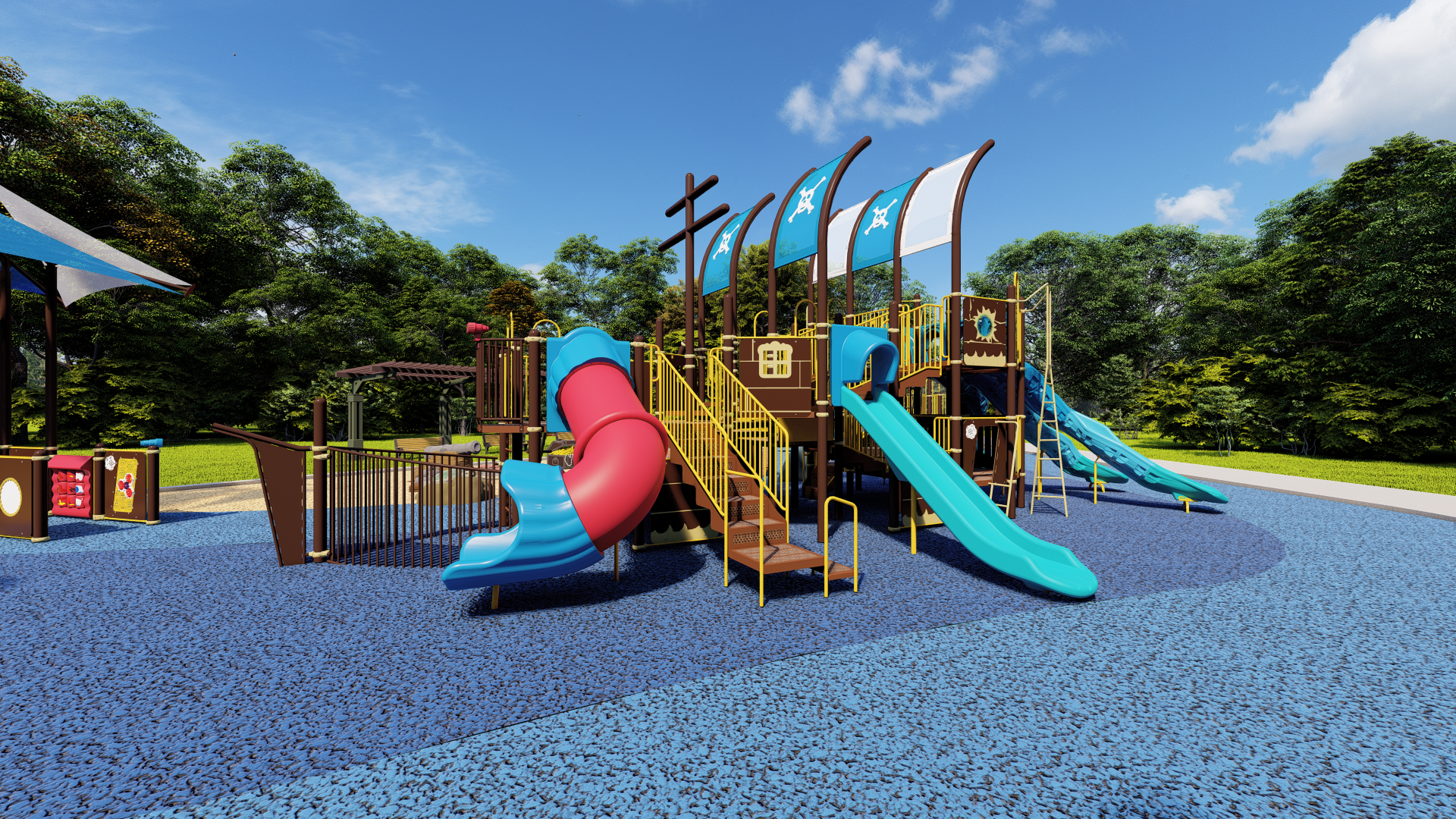 WBF Playground Spotlights