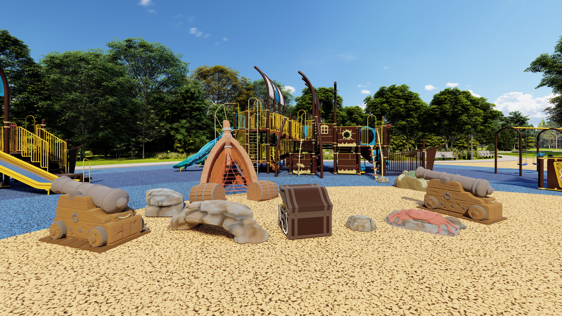 WBF Playground Spotlights