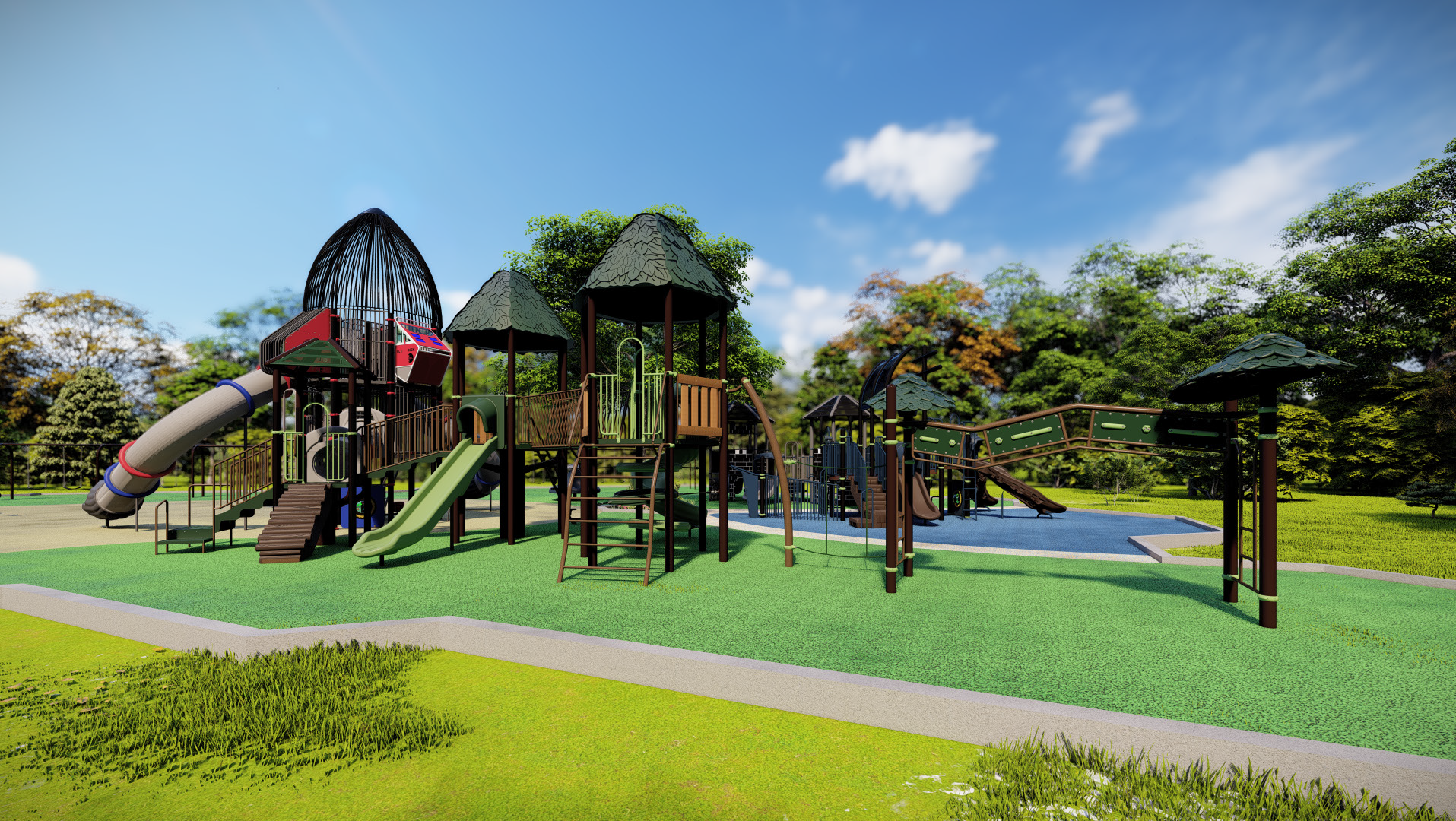WBF Playground Spotlights