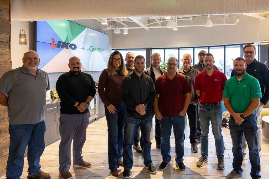 Keeley Construction Industrial Group Partners with IKO
