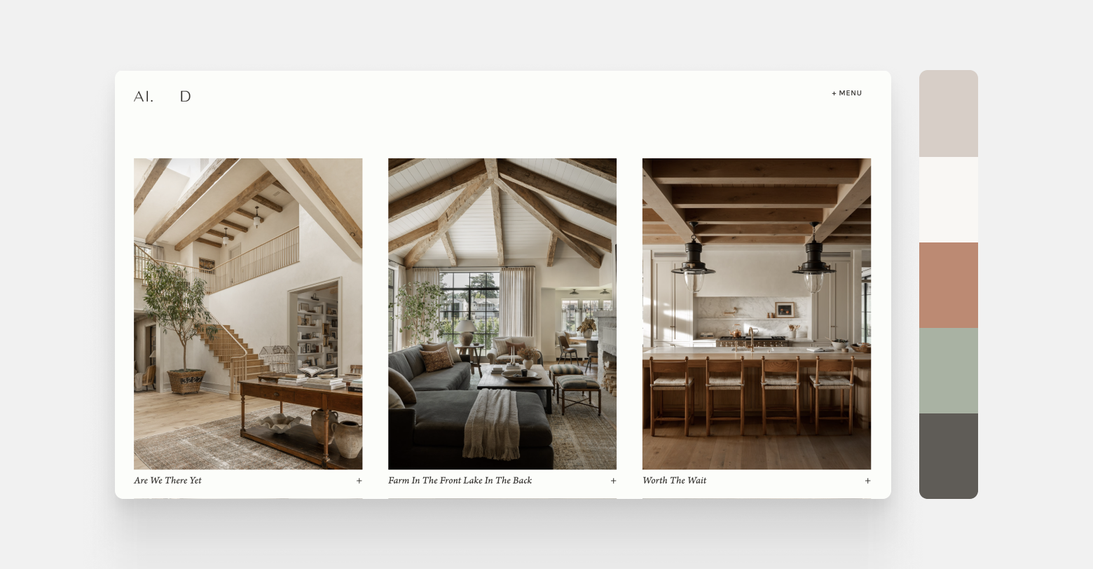 Our best color combinations for a website: Website color schemes