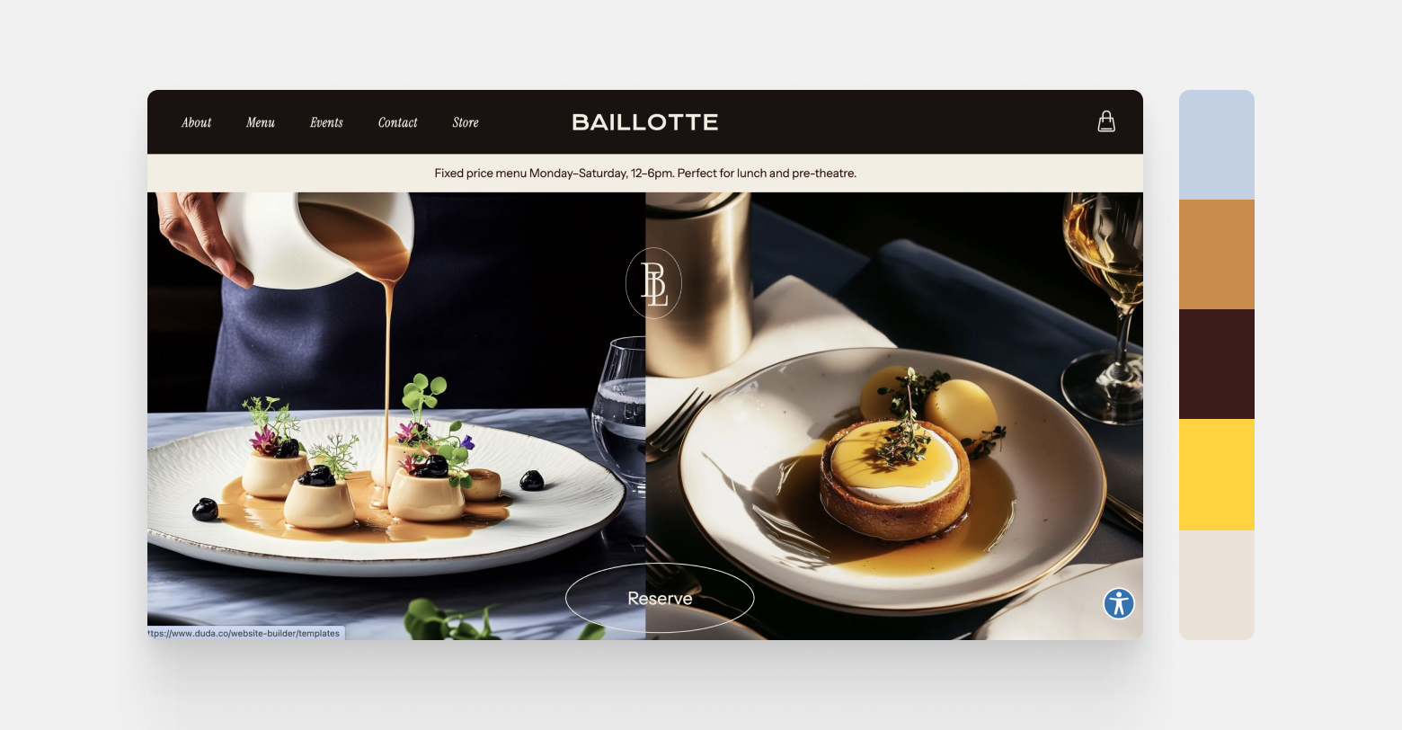 Our best color combinations for a website: Website color schemes