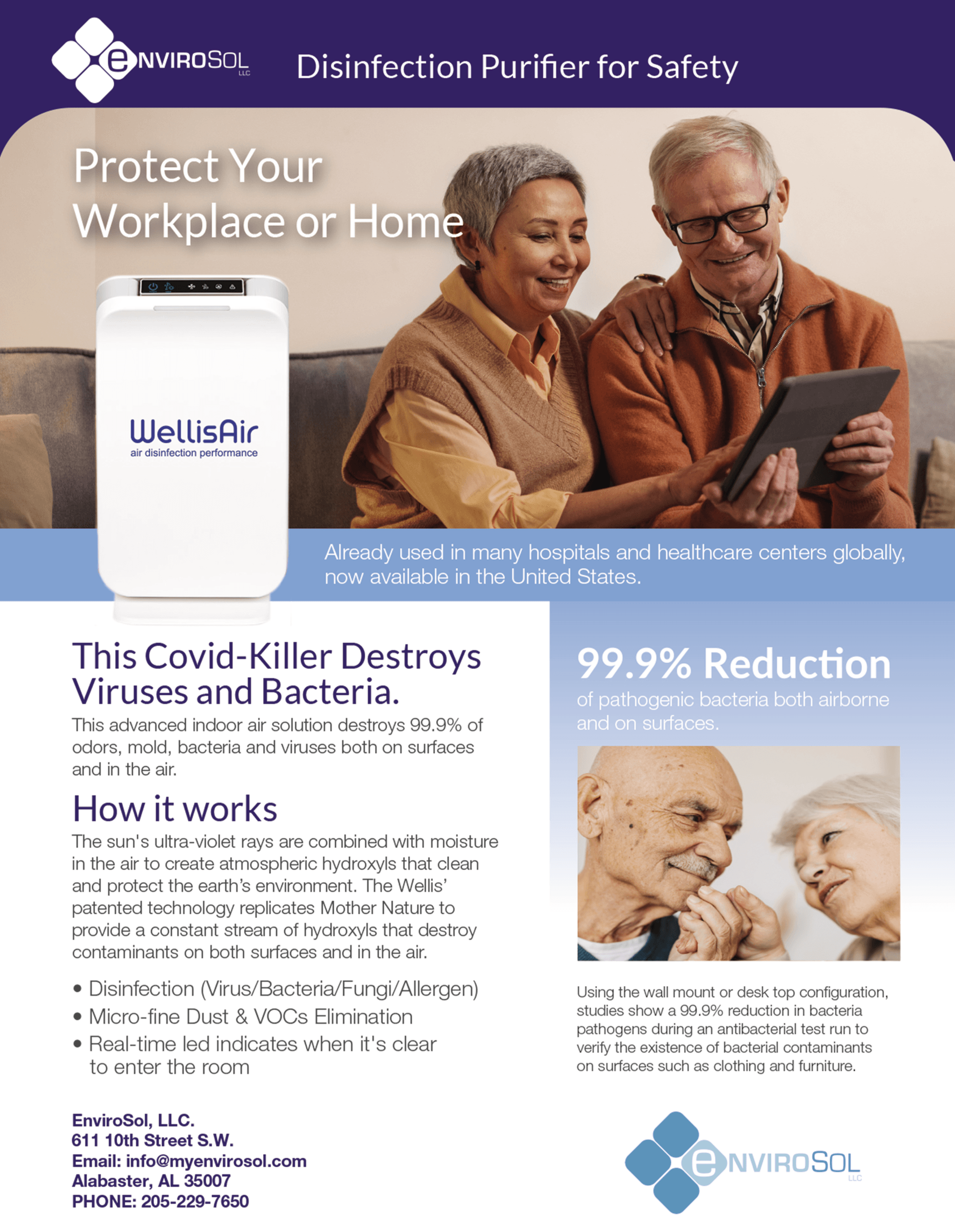 EnviroSol, LLC. | Custom tailored Janitorial & Germ Remediation Services