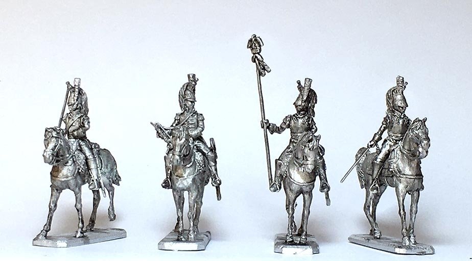 French Cuirassiers Standing and Casualties