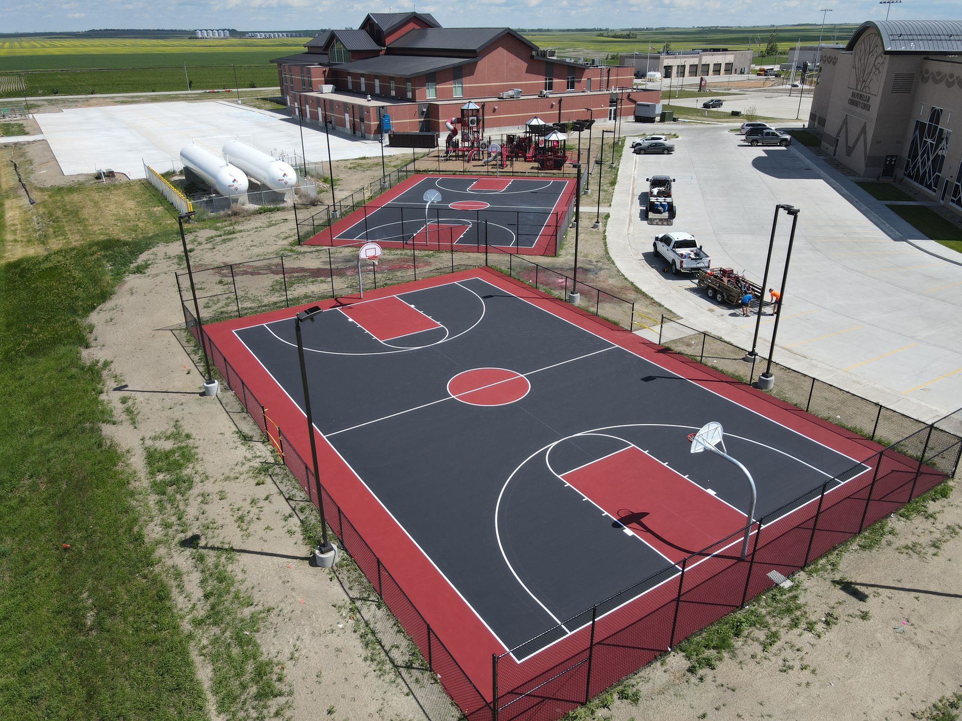 Basketball Courts | JB Surfaces
