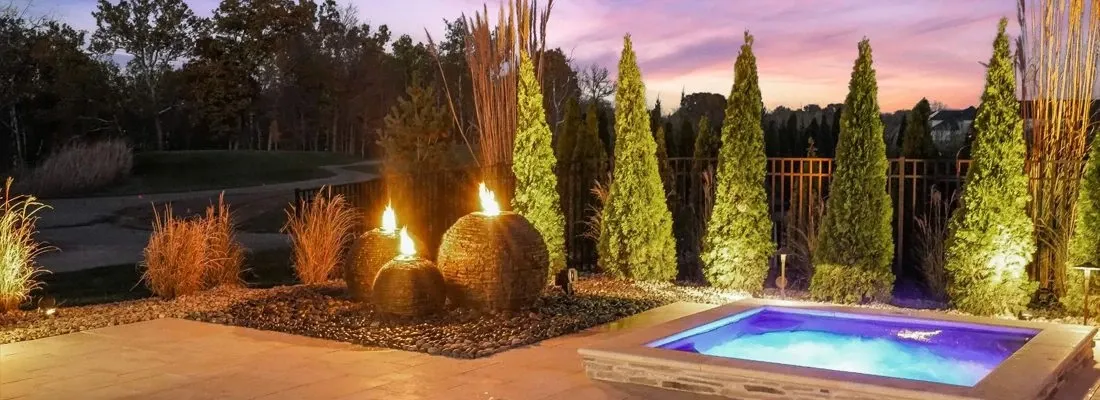 Professional Landscape Lighting - Design & Installation | Omni Pools ...