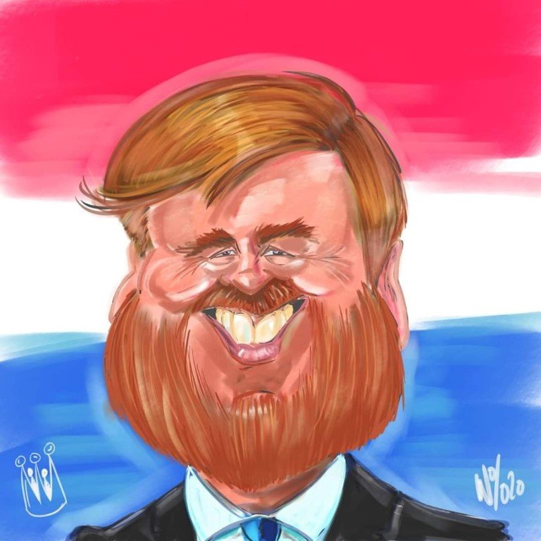 Karikatuur van foto | Klaar terwijl je lacht