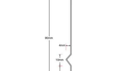 STONECLAD Rigid 90mm Seismic Resistant Stone Clip (100 pcs)