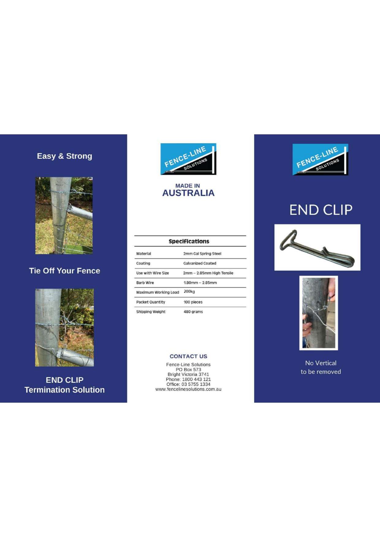 End Assembly Products & Accessories | Fence-Line Solutions