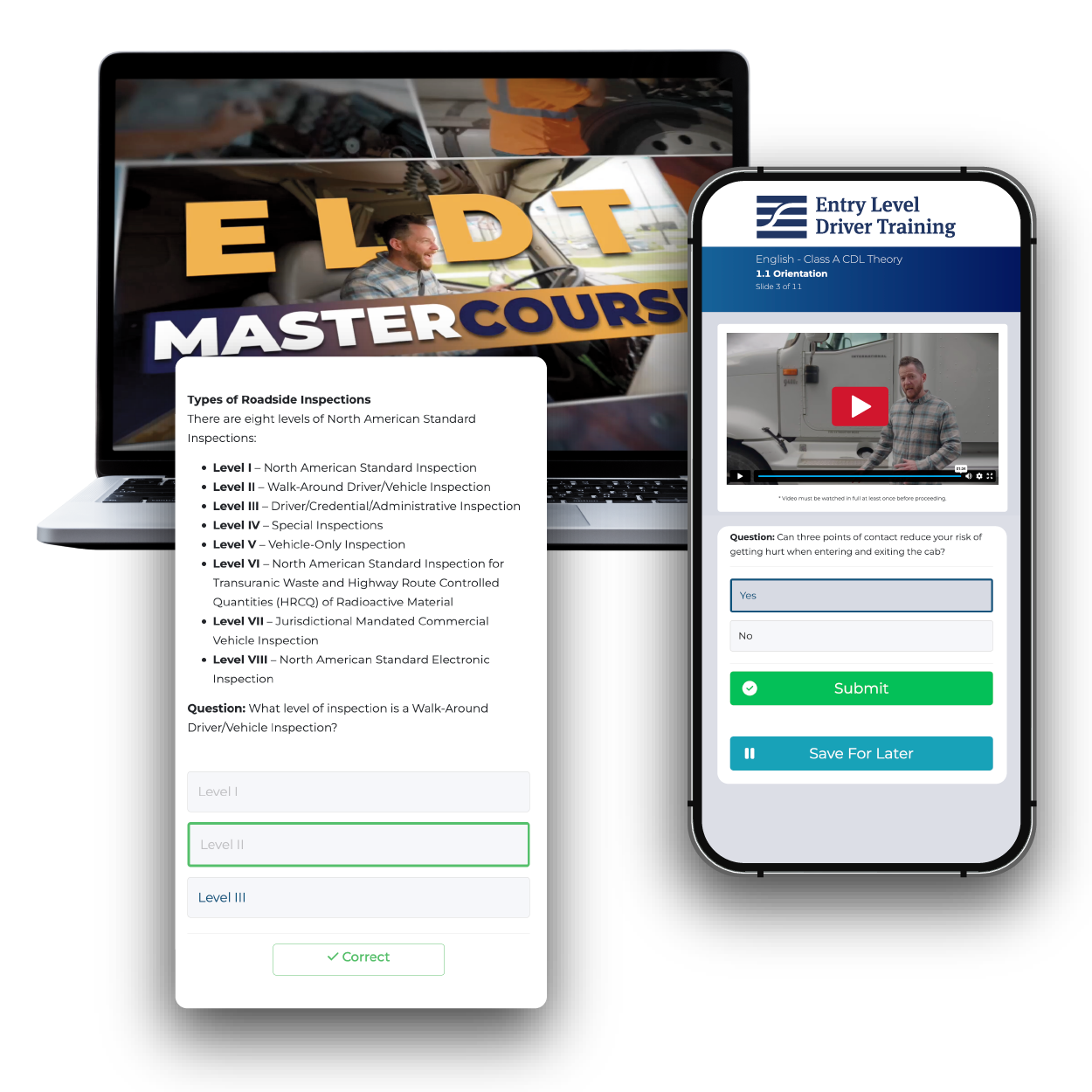 ELDT Theory Training for CDL Schools