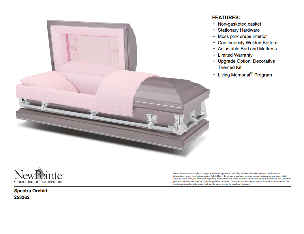 Merchandise | King Funeral Service, Inc.