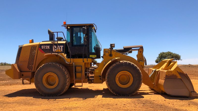 CAT 966E loader hire | Perth
