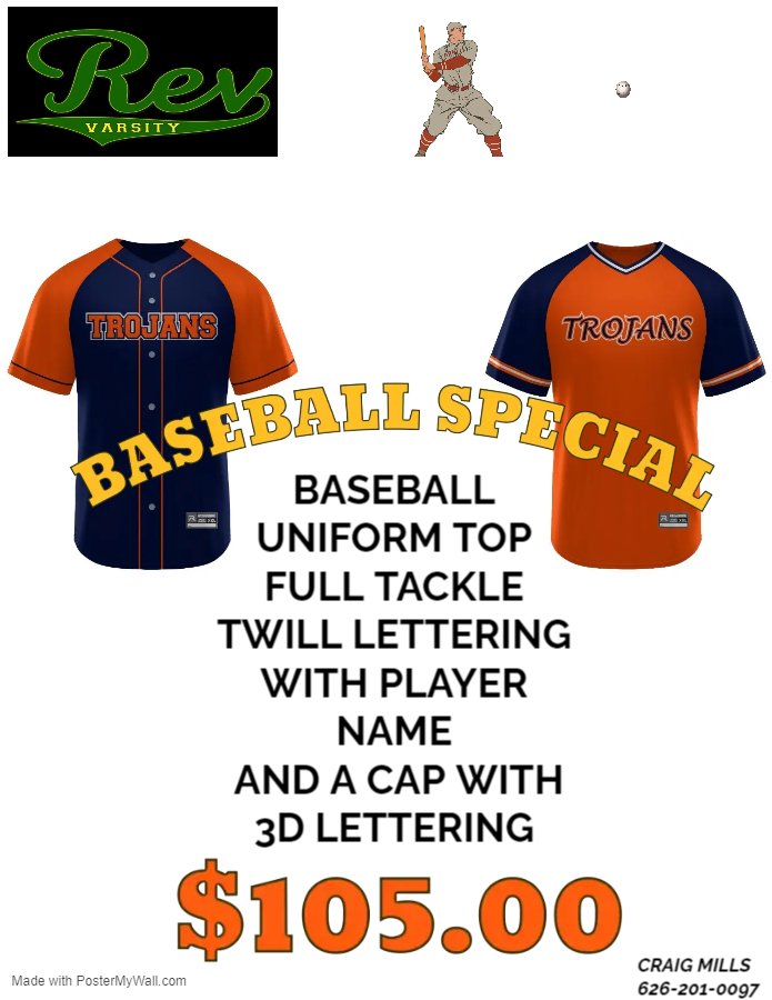 Sporting Goods | San Gabriel Valley, CA | Rev Varsity