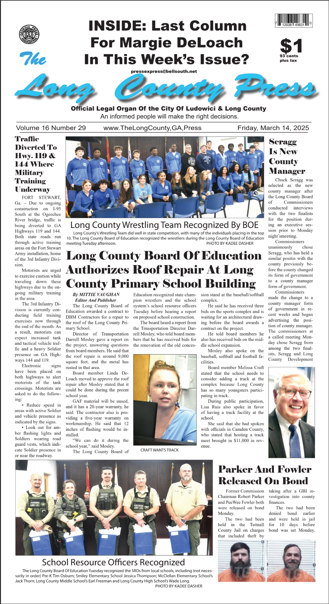 Latest News | Ludowici, GA | 912-256-7990