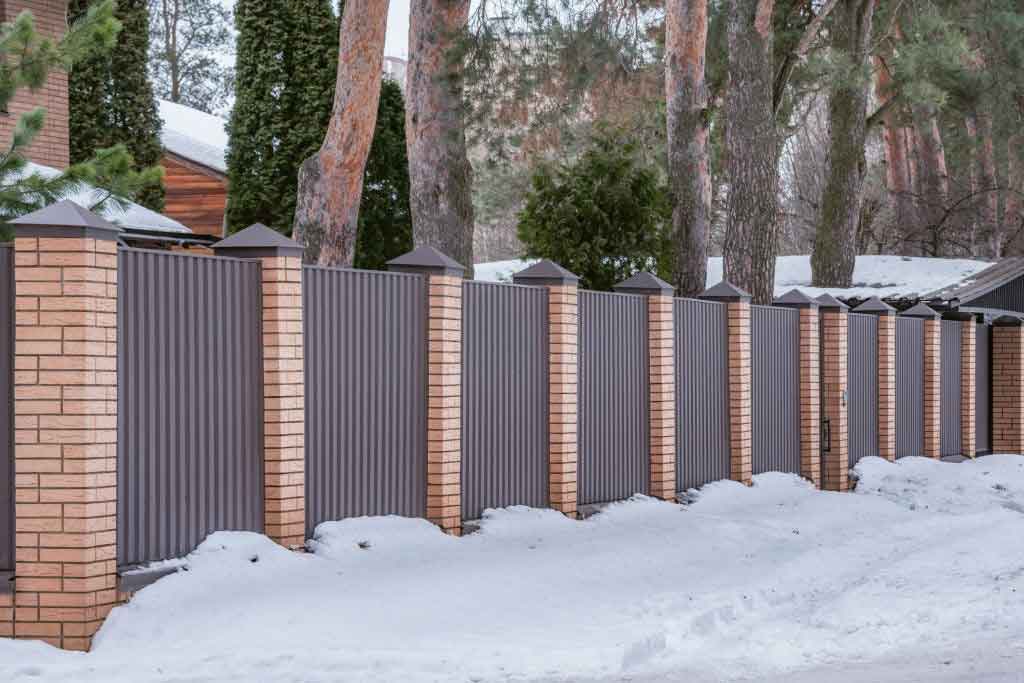 Brick Fencing Services Tasmania and Hobart | TAS Fencing