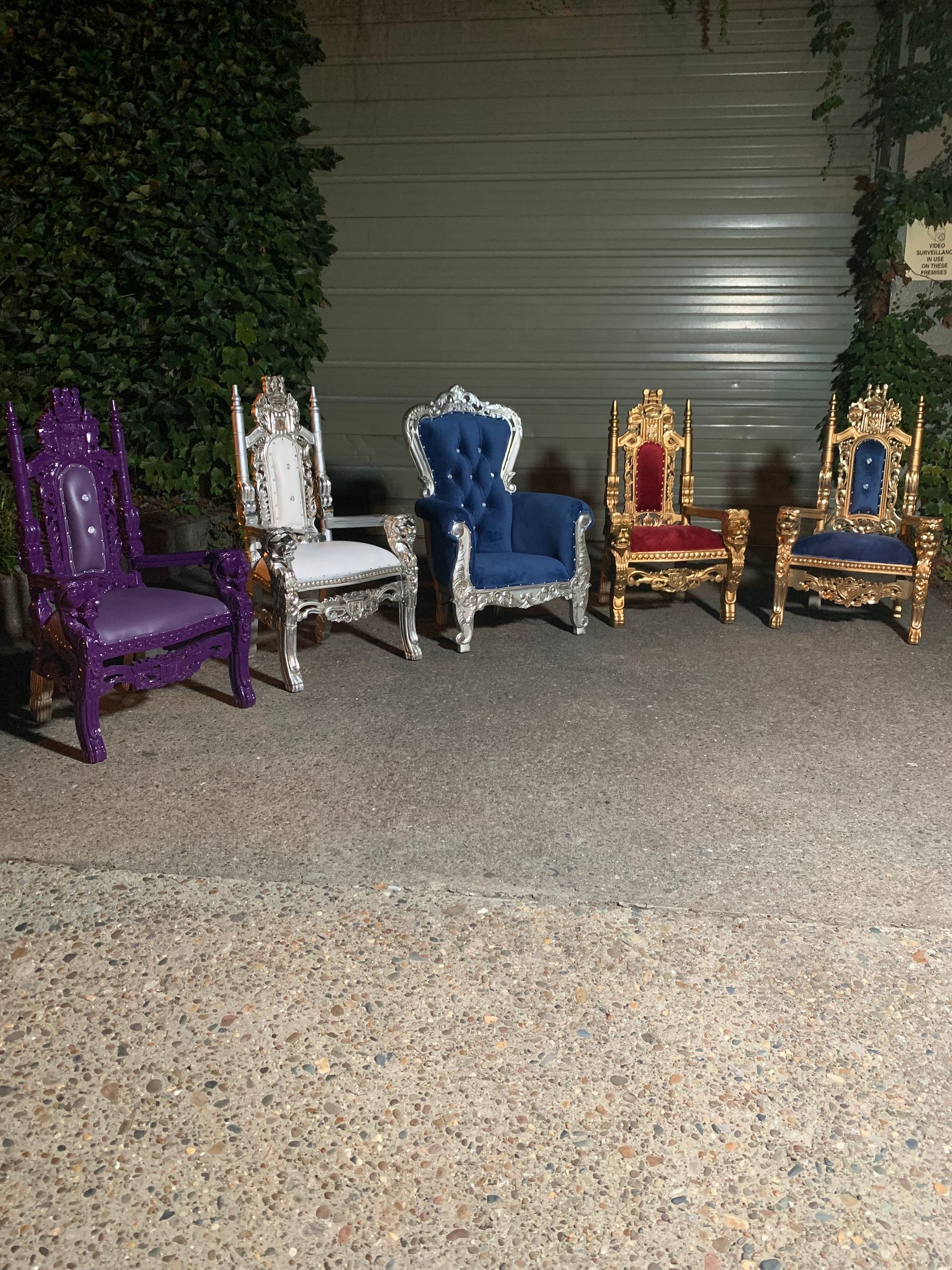 Throne Chairs | Limitless Event Rentals | Louisville, KY