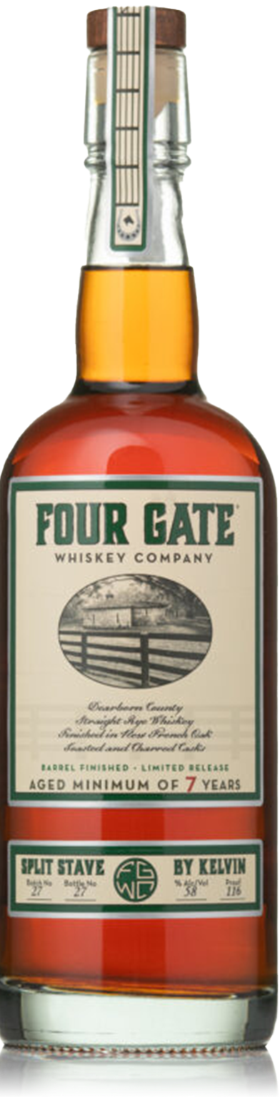 Batch 27 | Split Stave By Kelvin Rye | Four Gate Whiskey Company