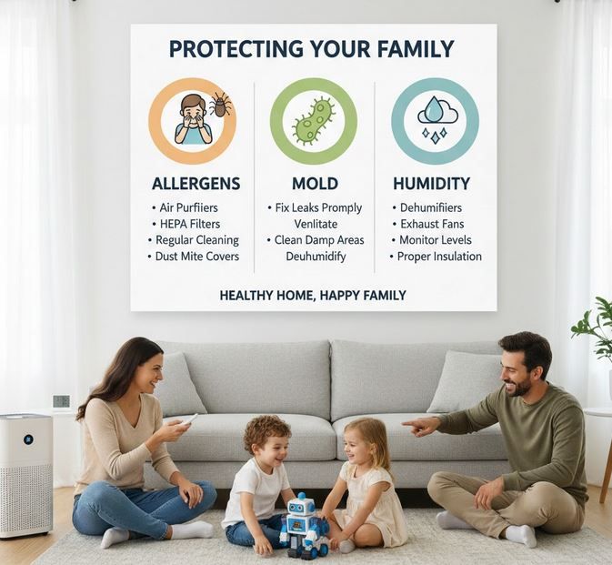 How to Protect Your Family From Allergens, Mold, and Humidity