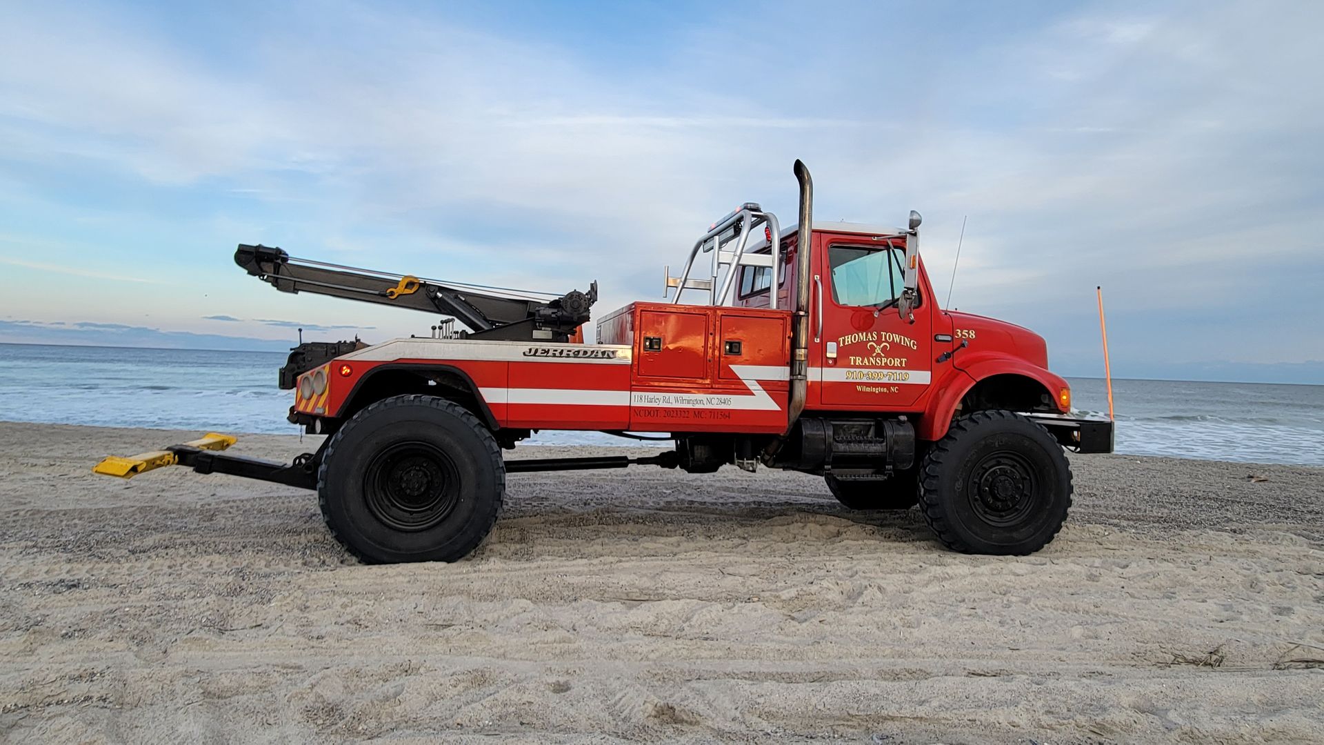 Towing & Wrecker Service Wilmington, NC | Thomas Towing & Transport