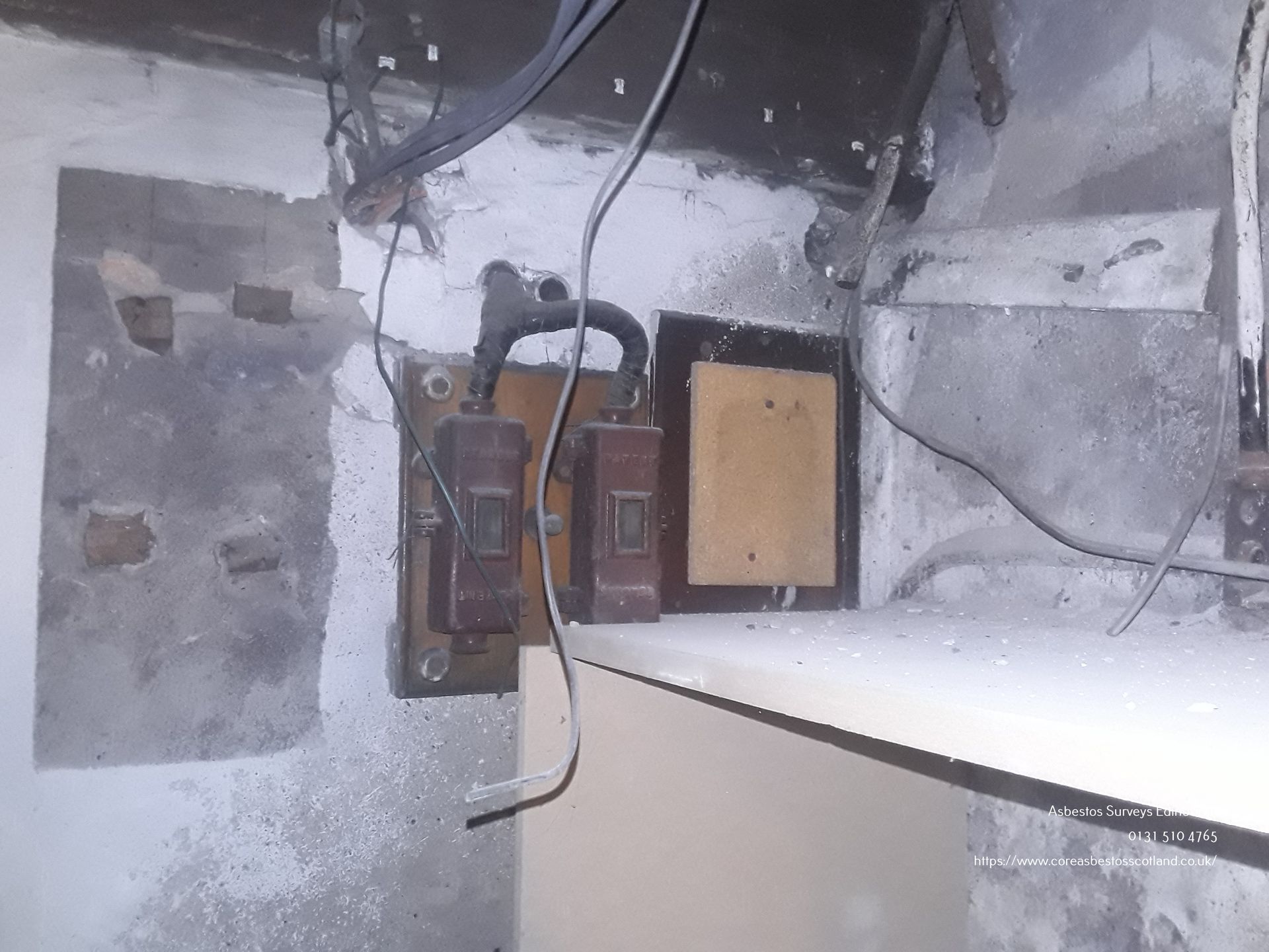Asbestos Flash Guards in Edinburgh