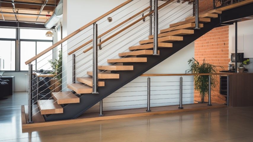 Custom Steel Stair Installation in Wichita, Kansas