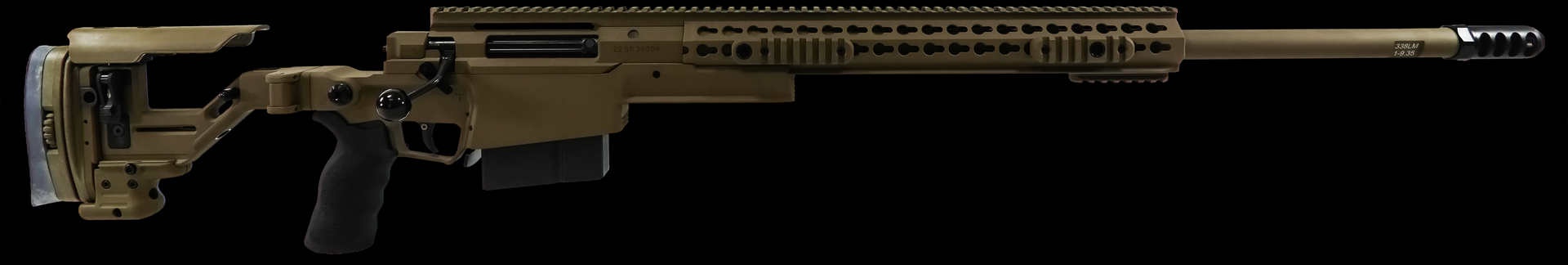 Professional rifle systems for military and L.E.