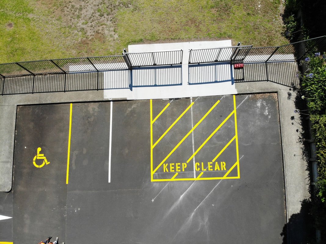 Stencil Road Marking | Stencils NZ - Hanover Linemarking