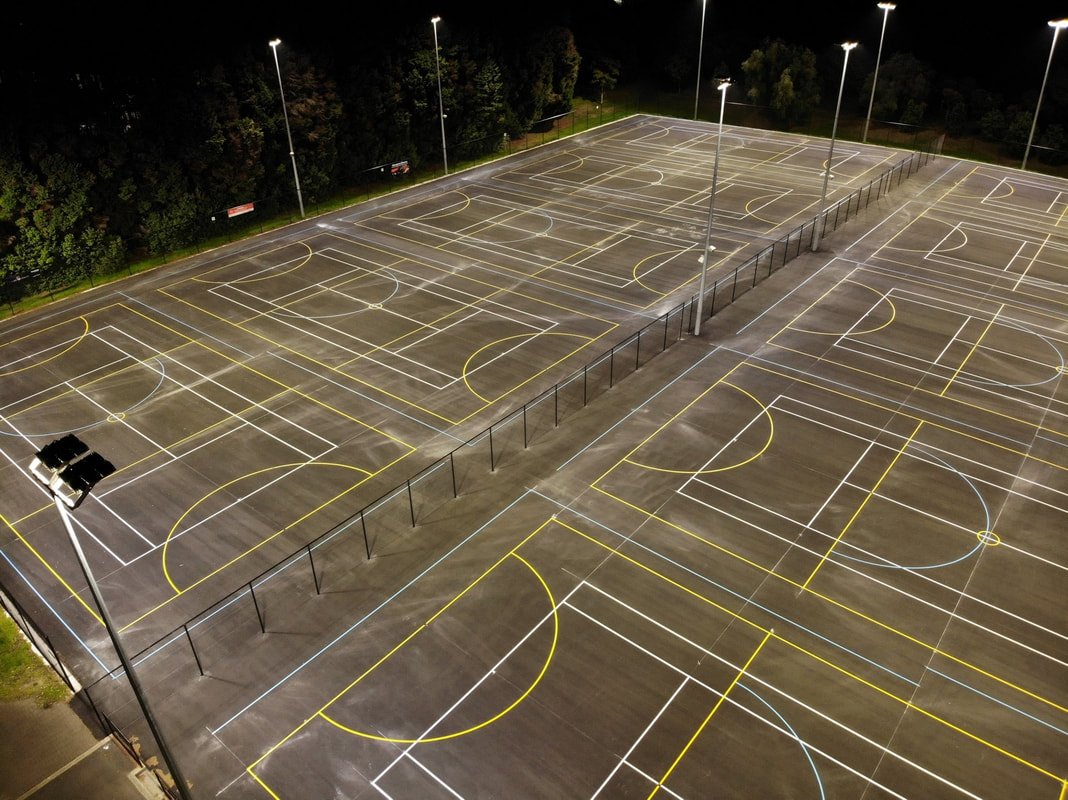 Court Marking Services | Tennis Court Painting - Hanover Linemarking