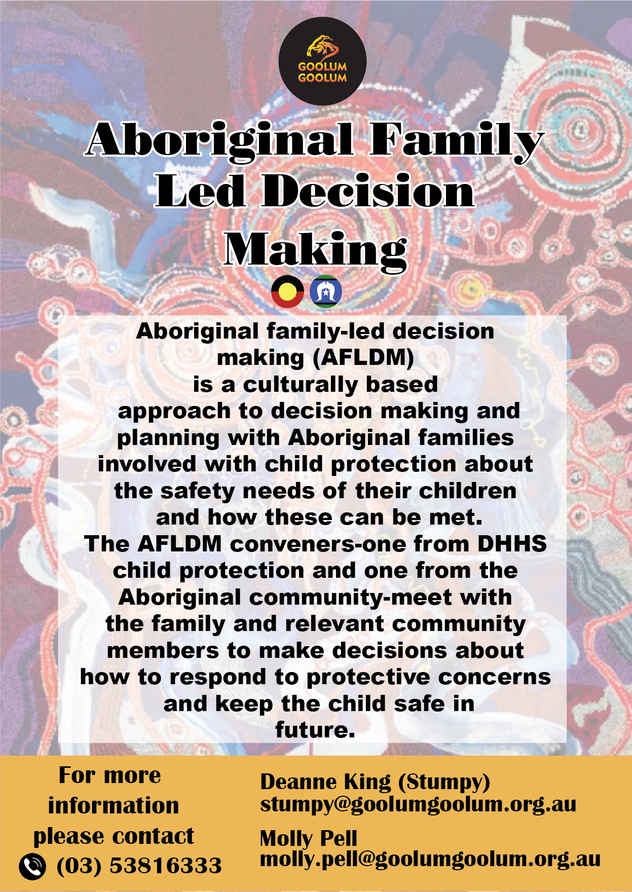 Goolum Goolum Aboriginal Co-operative | Programs | Family Services