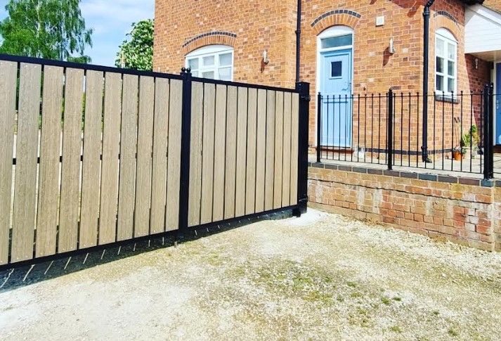 Composite Gates | Driveway Gates Birkenhead