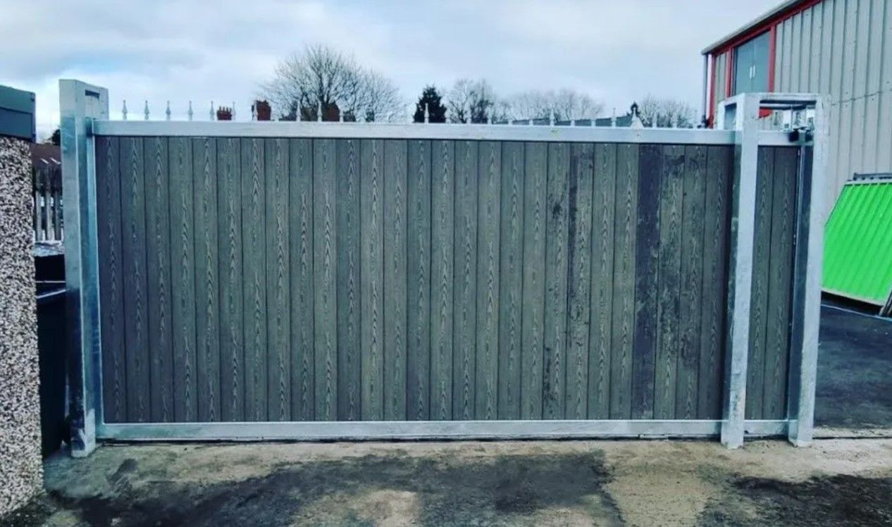 Composite Driveway Gates | Automated Gates Glasgow