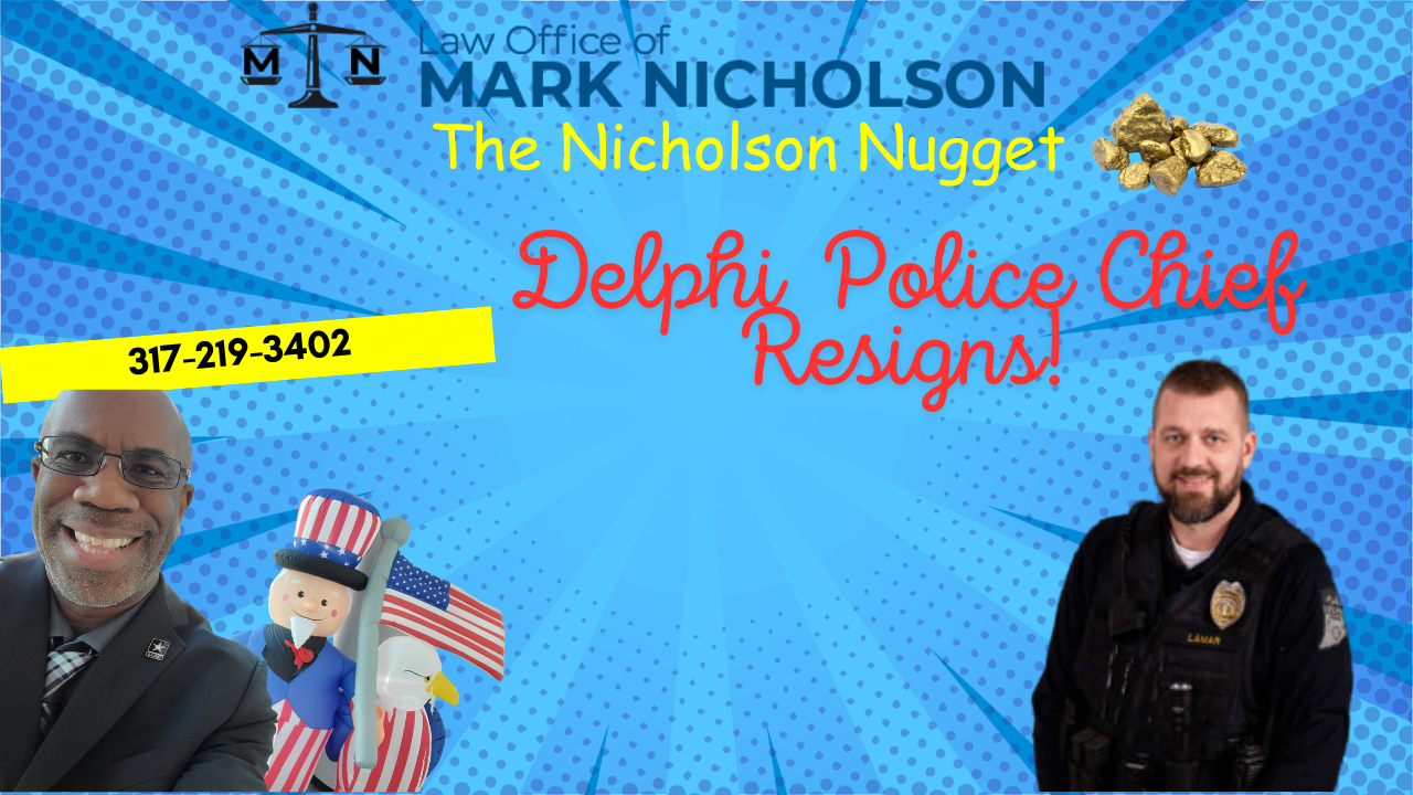 Truth, Justice, and the Resignation of Delphi's Police Chief