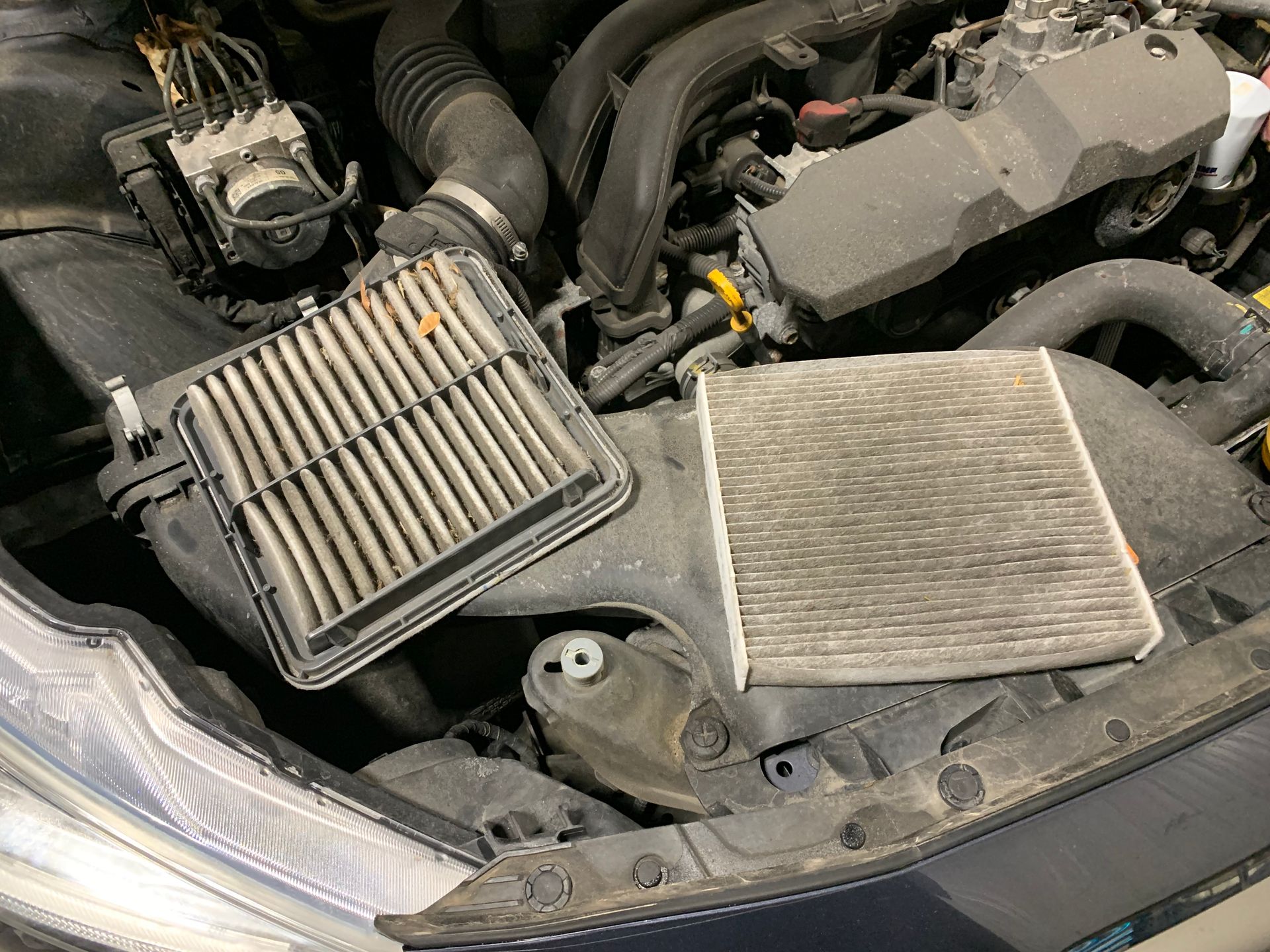 car filter change
