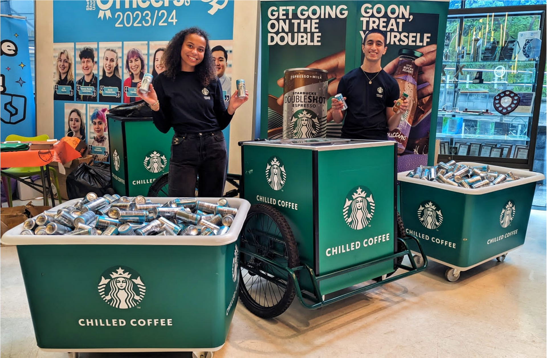 Energising Freshers - Brand in Hand for Starbucks